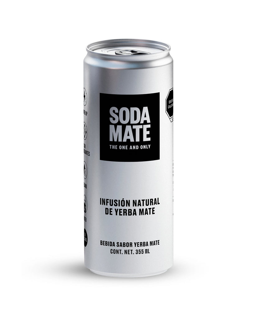 SODA MATE® Bebida Energética Sabor Yerba Mate – Soda Mate